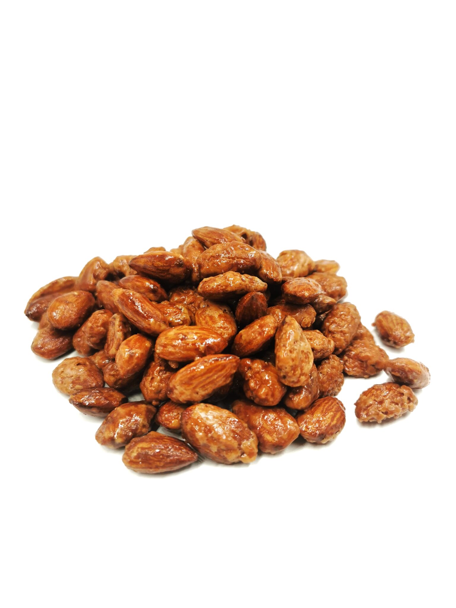 Lengvai sūdyti karamelizuoti migdolai – Karališki riešutai